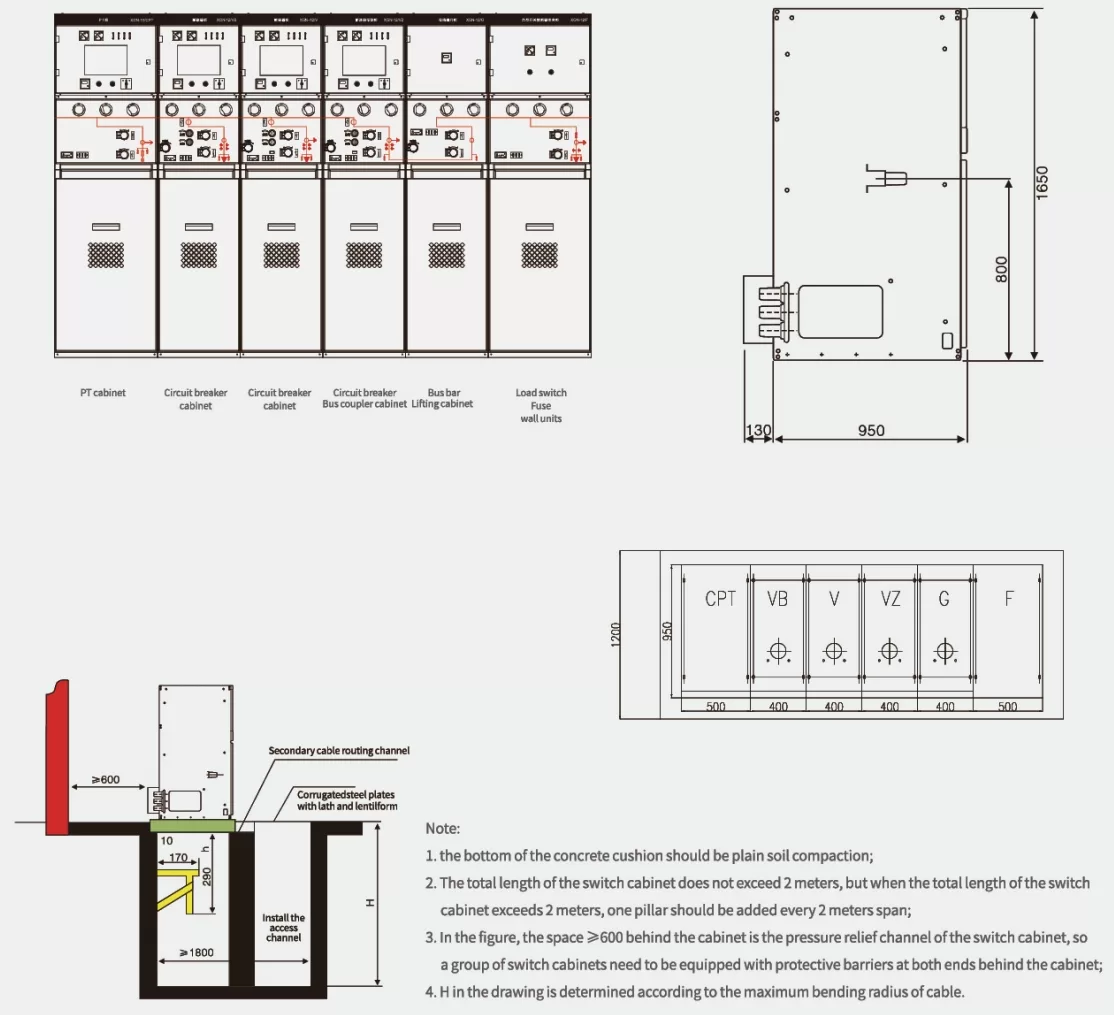 XGN-12 solid insulation cabinet - Green Energy Electrical Industry Co., Ltd